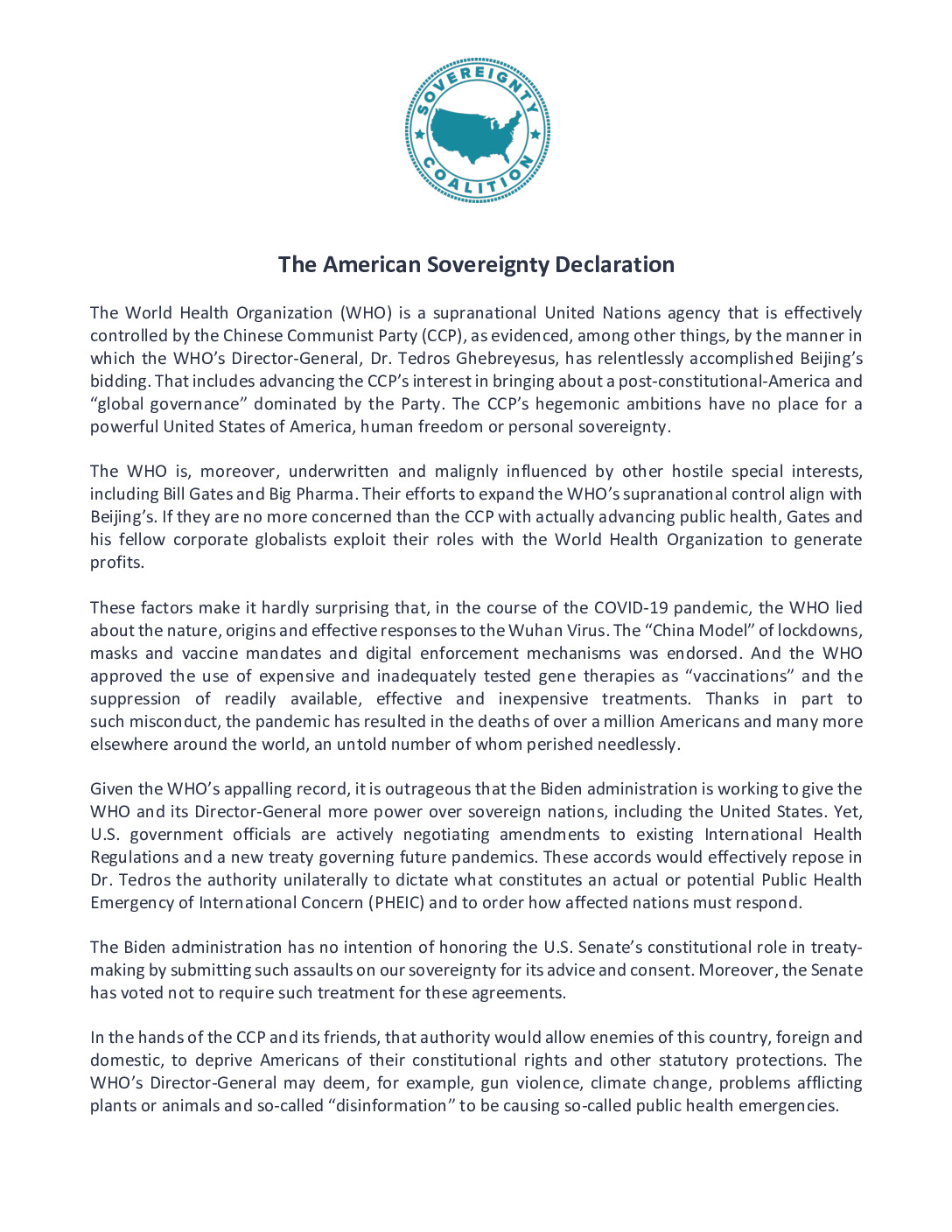 Resources – Sovereignty Coalition